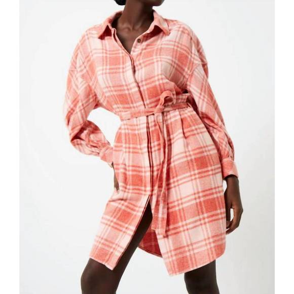 French Connection | Dresses | New French Connection Arla Flannel Shirt ...